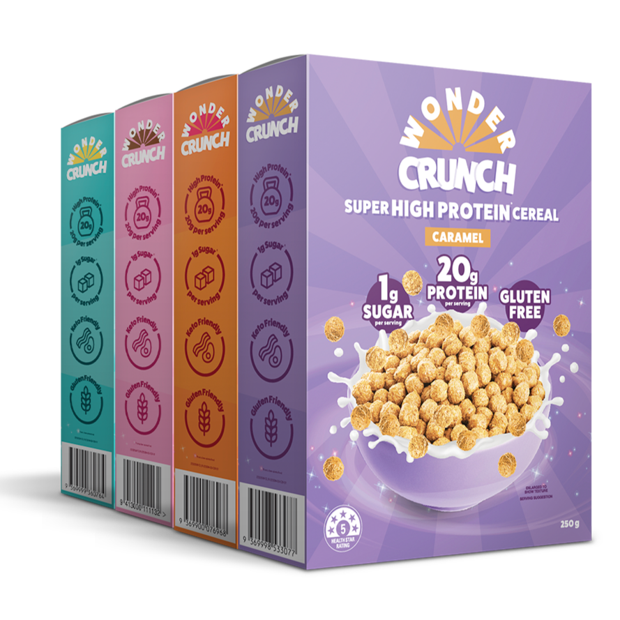 Wonder Crunch's High-Protein, Low-Sugar, Gluten-Free Cereal! – WonderCrunch