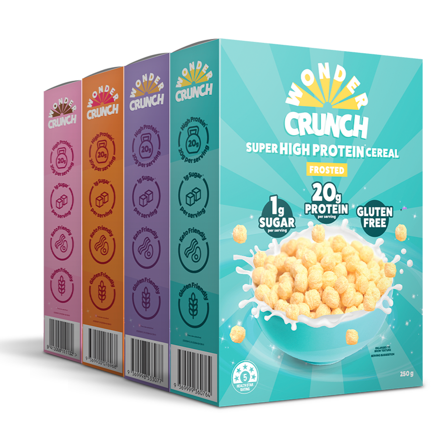 Wonder Crunch's High-Protein, Low-Sugar, Gluten-Free Cereal! – WonderCrunch